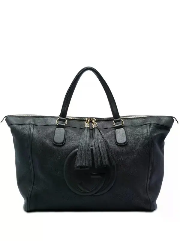Gucci Calfskin Soho Working Tote Bag