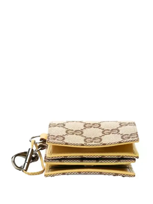 Gucci 2000-2015 Gg Canvas Set Coin Pouch