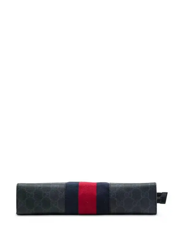 Gucci Gg Supreme Web Clutch Bag