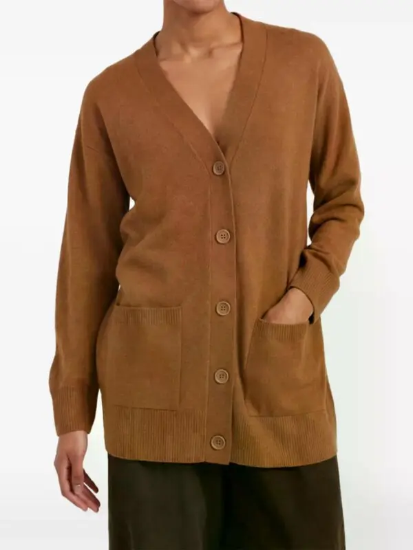 Chinti & Parker Button-up Patch-pocket Cardigan
