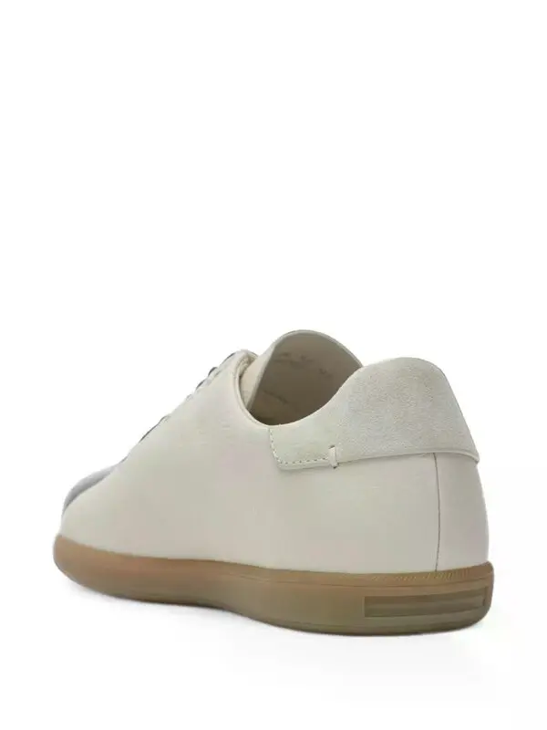 Zegna White Leather 232 Sneakers
