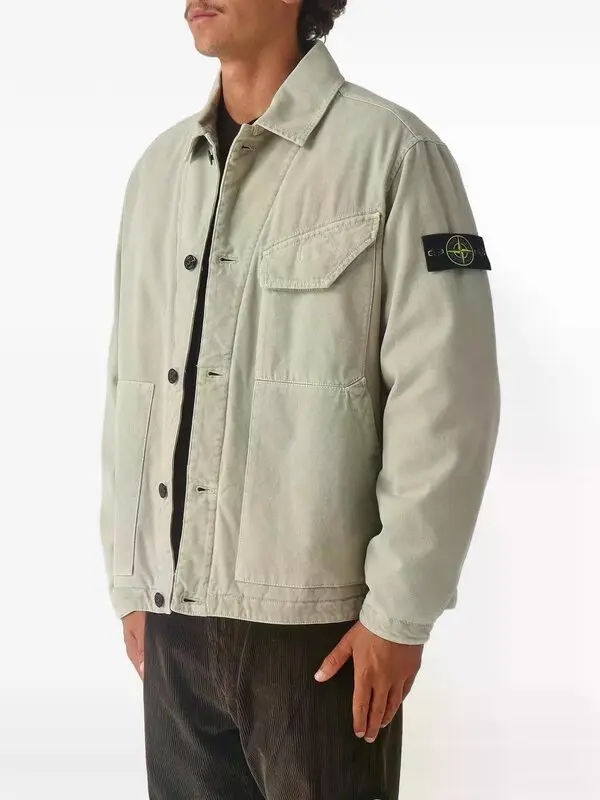 Stone Island 4100048 Organic Panama Cotton 'old' Effect