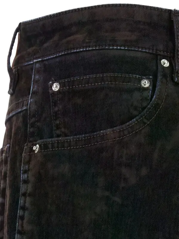 Amiri Flocked Ma Fit 5 Pocket Jeans