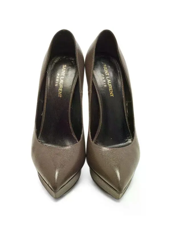 Saint Laurent Tribtoo Platform Pumps