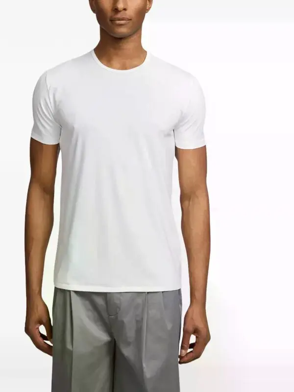 KIEFERMANN Crew-neck T-shirt - White
