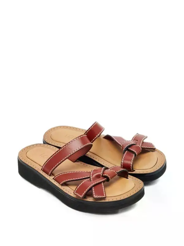 Loewe Gate Knotted Sandals