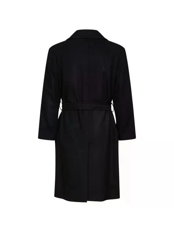 HEVO Single-breasted Belted Coat