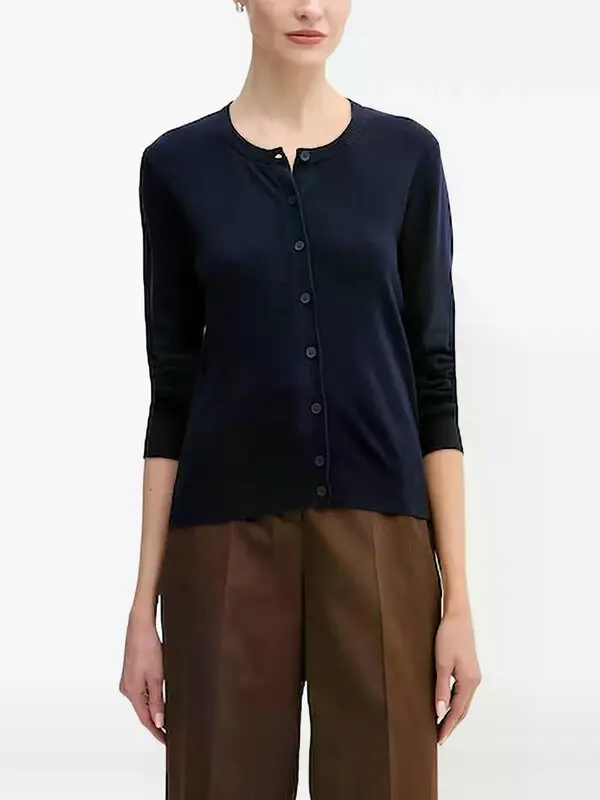 BENETTON Knitted Cotton Cardigan