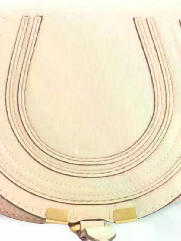 Chloé Marcie Leather Mini Crossbody Bag - Pink