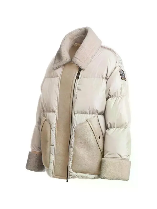 PARAJUMPERS Chyna Shearling-trimmed Puffer Jacket