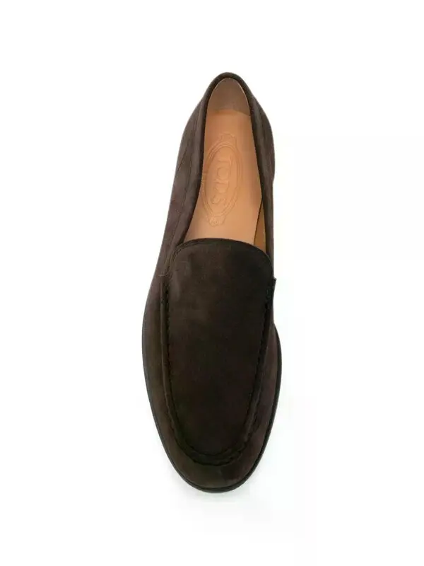 TOD'S Suede Slip-on Loafers