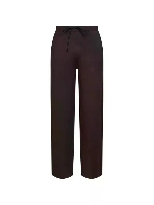 HEVO Torremozza Drawstring-waistband Knitted Trousers