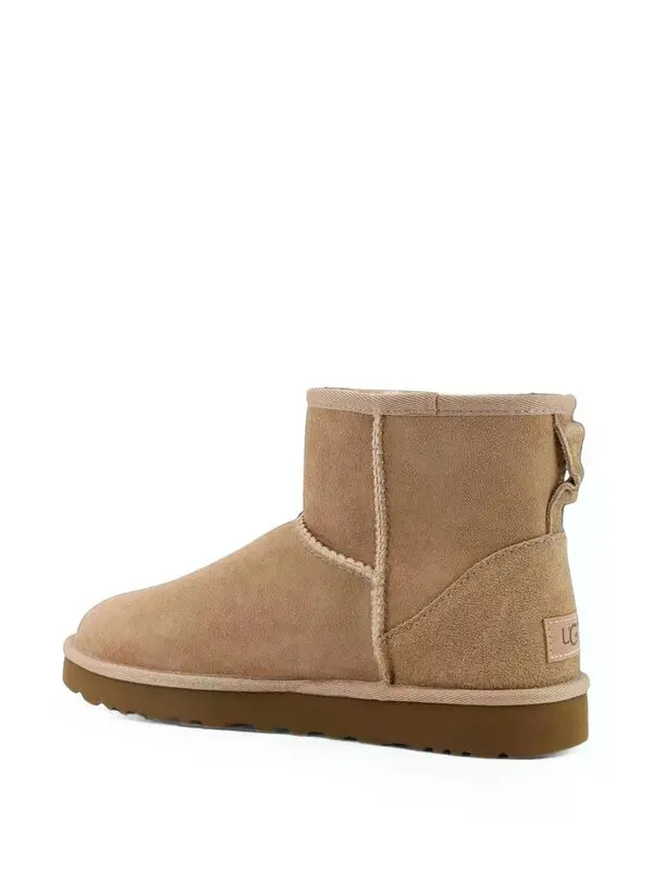 UGG Classic Mini Ii Suede Ankle Boots - Neutrals
