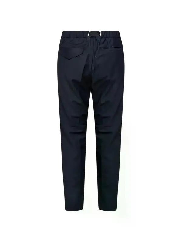 WHITE SAND Belted Pleated Trousers