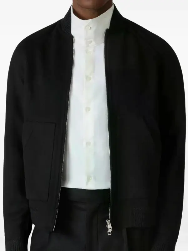 BRETT JOHNSON Zip-up Bomber Jacket