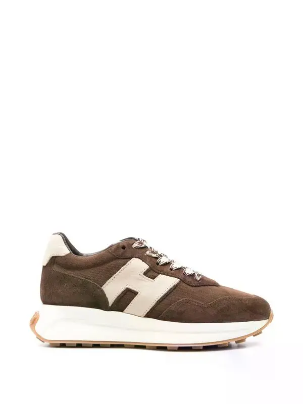 Hogan Suede Logo-patch Sneakers