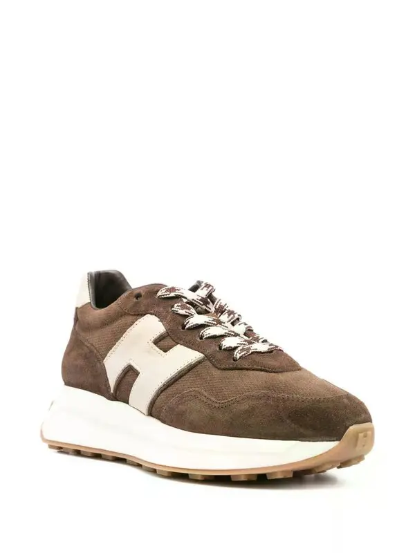 Hogan Suede Logo-patch Sneakers
