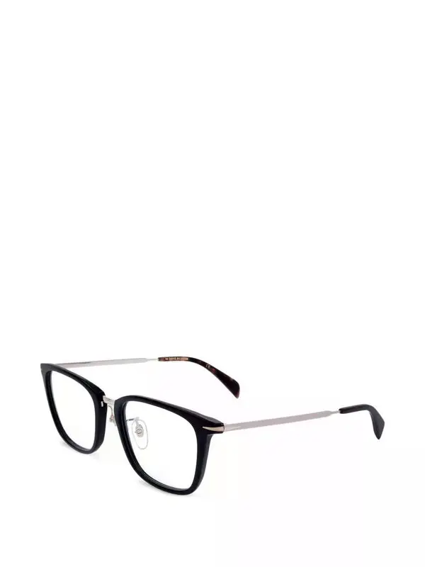 DB EYEWEAR BY DAVID BECKHAM Square Frame Glasses - Black