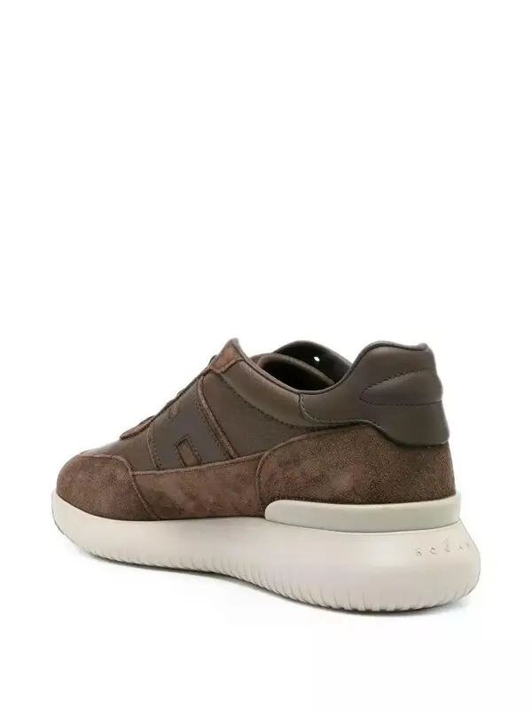 Hogan Interactive³ Logo-patch Panelled Sneakers