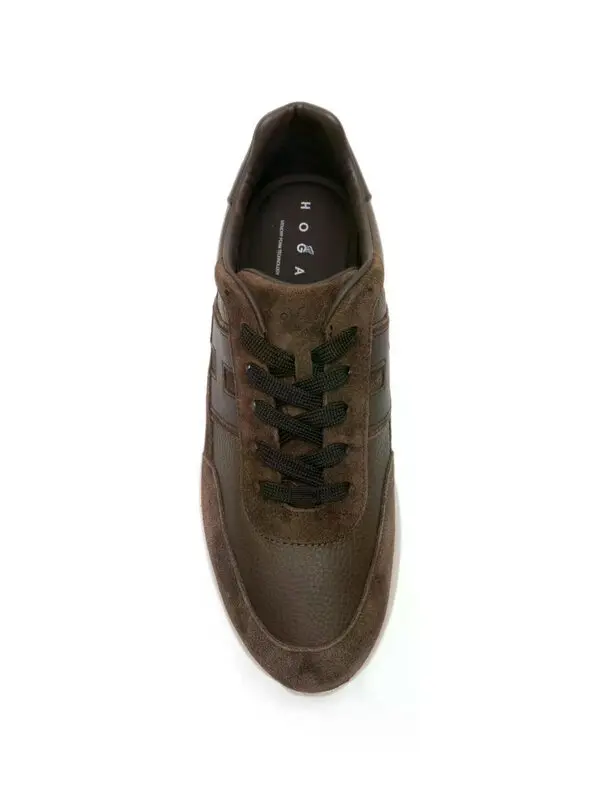 Hogan Interactive³ Logo-patch Panelled Sneakers