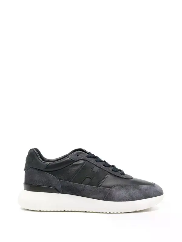 Hogan Interactive³ Suede Panelled Sneakers - Blue