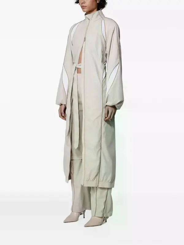 SRVC STUDIO Slash Zip-fastening Coat