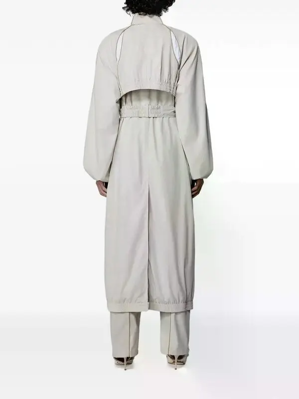 SRVC STUDIO Slash Zip-fastening Coat