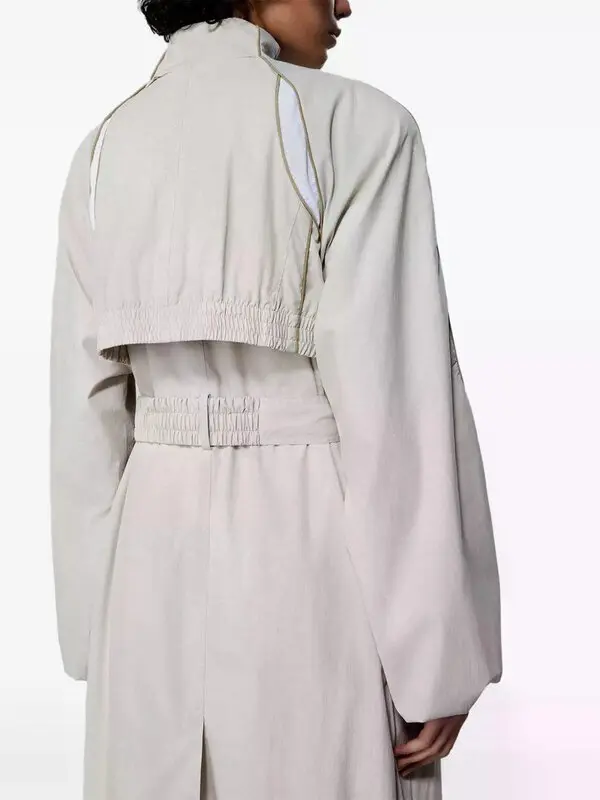 SRVC STUDIO Slash Zip-fastening Coat
