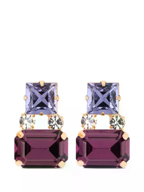 JENNIFER BEHR Nanette Crystal-embellished Earrings