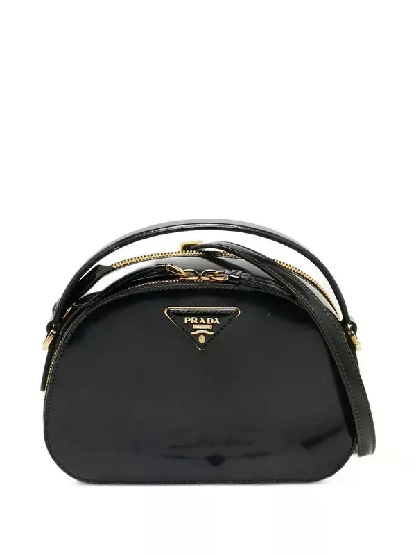 Prada Patent Leather Top Handle Bag