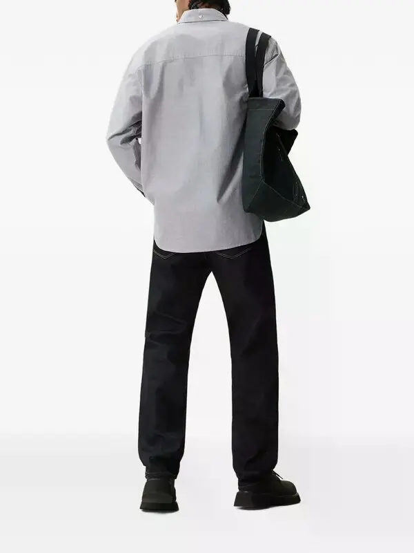 EVISU Seagull-print Button-down Shirt