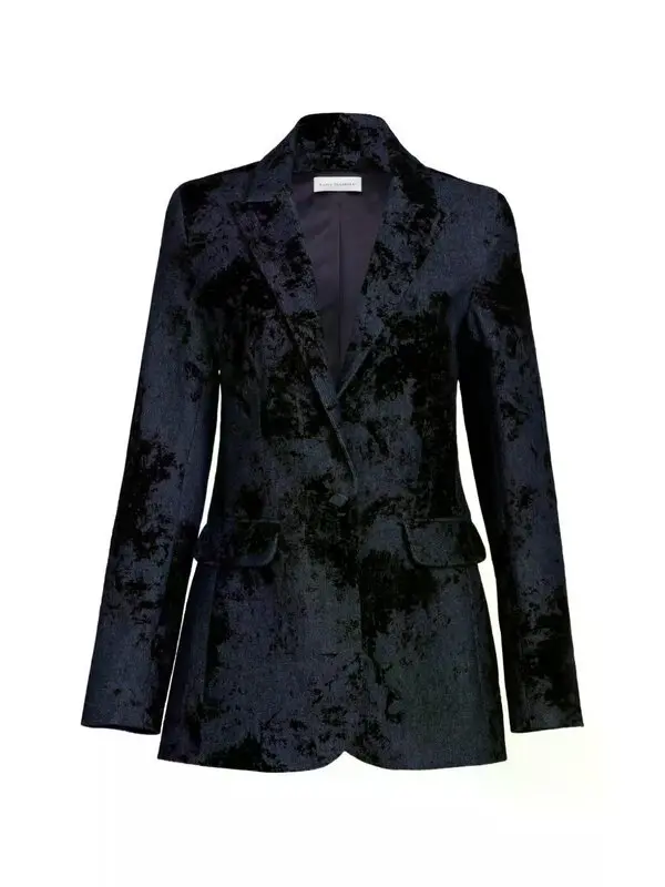 Silvia Tcherassi Rebeca Velvet-effect Jacket