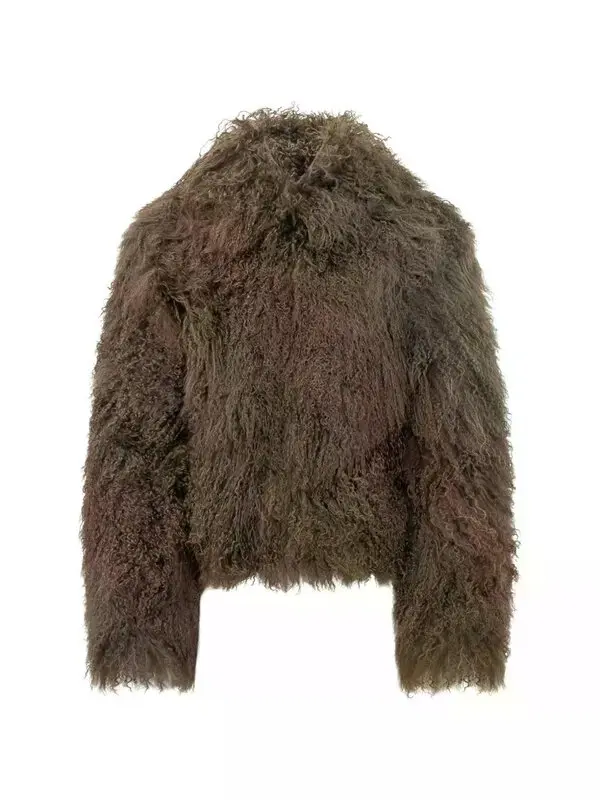 MARTHA LOUIS Mongolian-fur Jacket