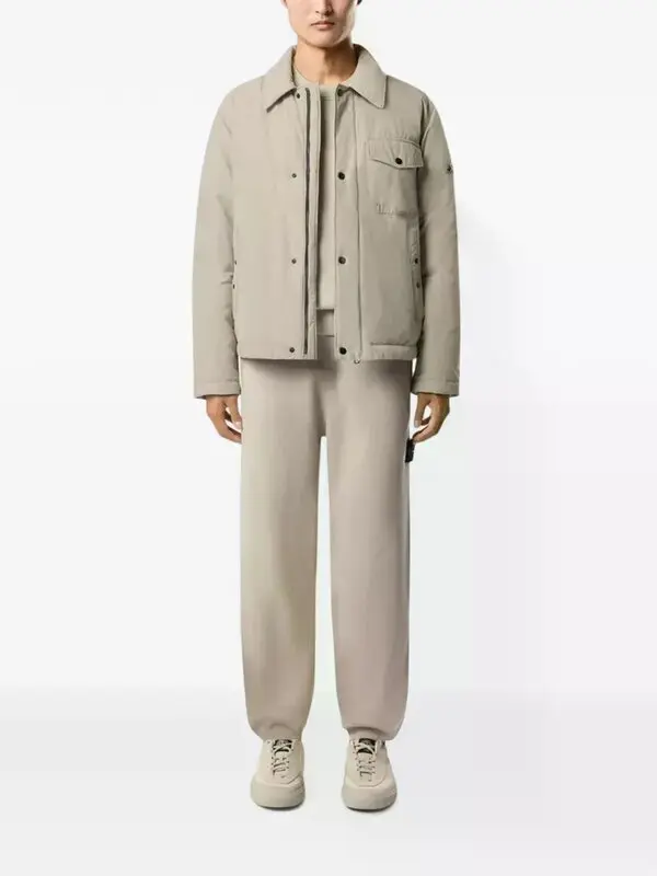 Stone Island 5200001 Stretch Rws Wool Knit Joggers