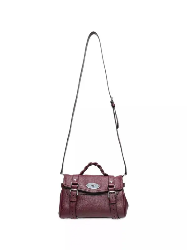 Mulberry Alexa Braided-handle Shoulder Bag - Red