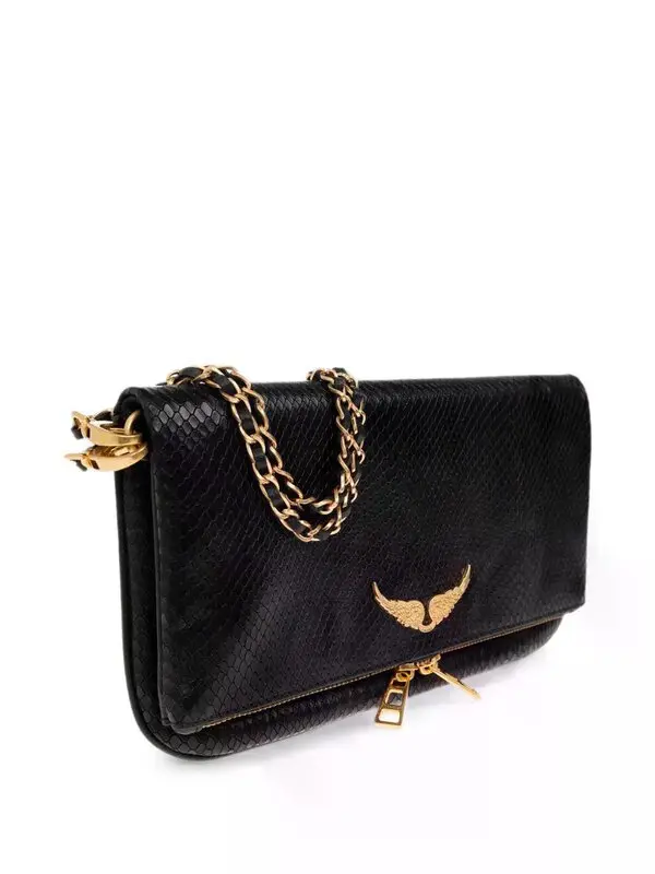 Zadig&Voltaire Rock Soft Wild Clutch Bag