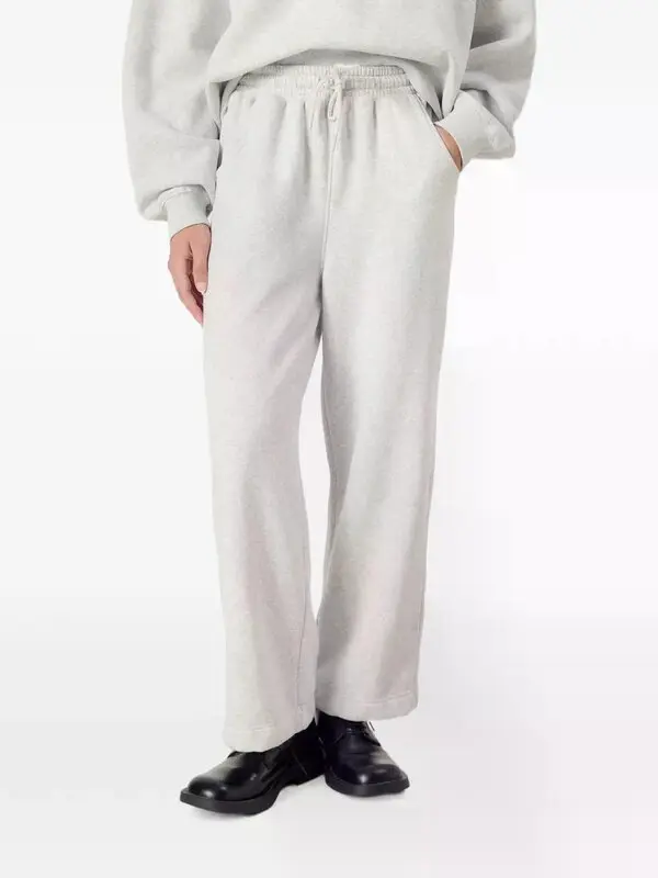 American Vintage Baptown Straight-leg Track Pants - Grey