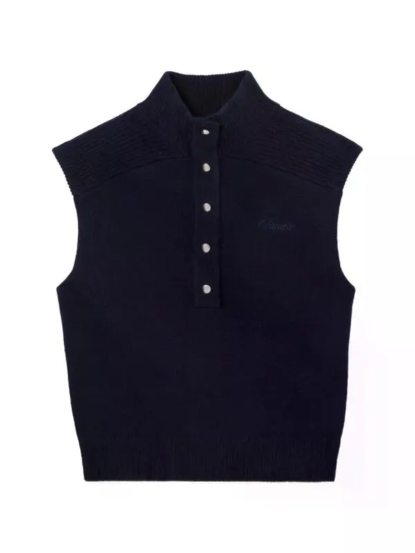 Claudie Pierlot Sleeveless Wool Jumper