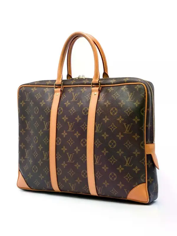 LOUIS VUITTON 2016 Monogram Porte Documents Voyage Business Bag