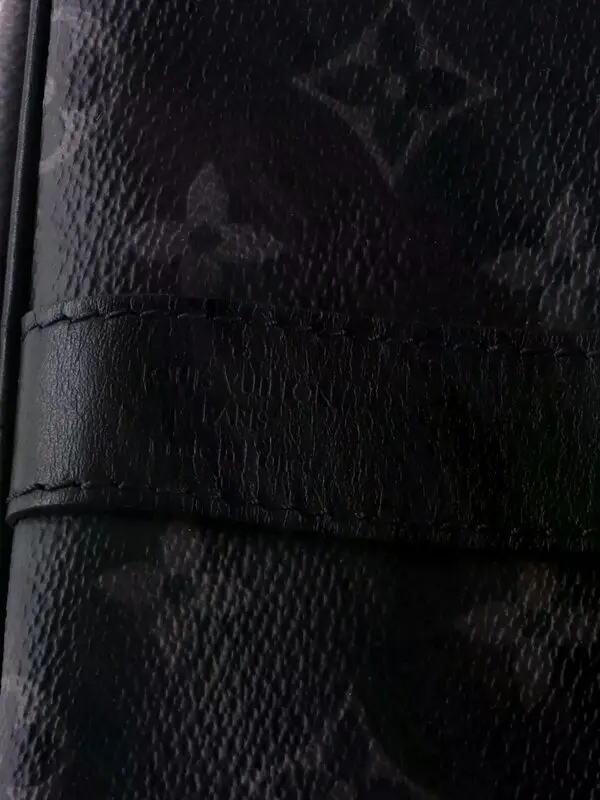LOUIS VUITTON Keepall Bandouliere 50 Travel Bag In Monogram Eclipse Canvas