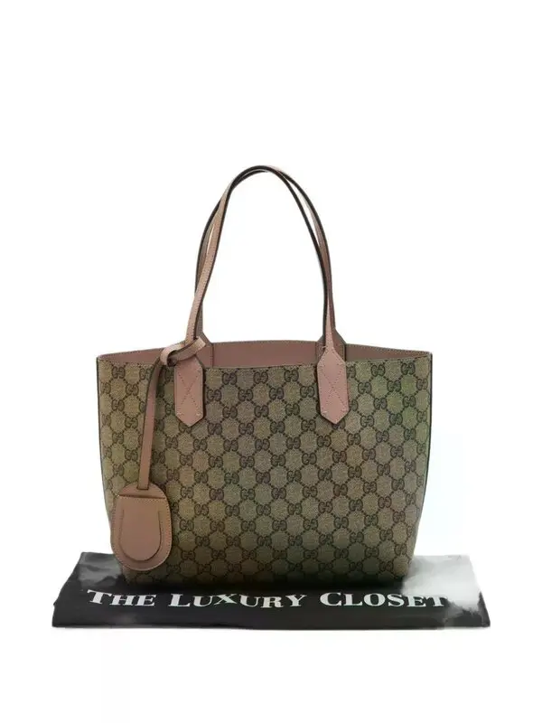 Gucci Small Gg Supreme Reversible Tote Bag