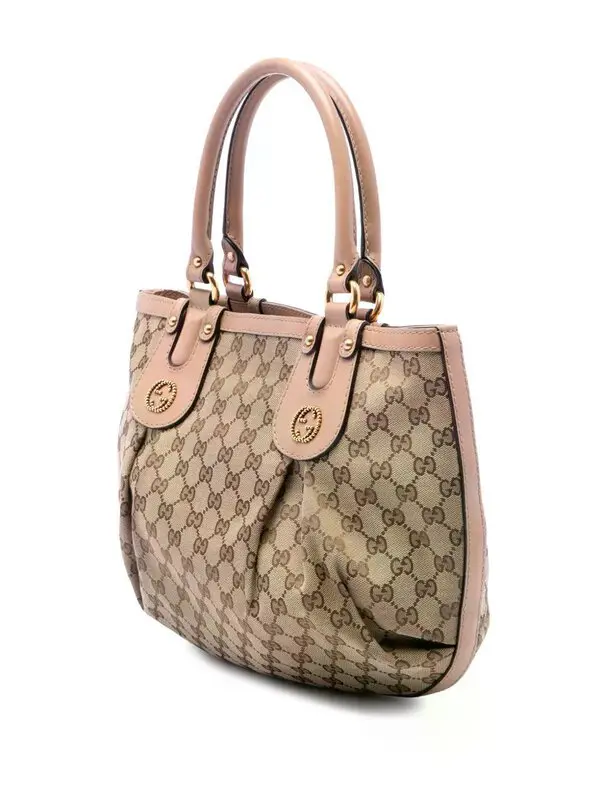 Gucci 2000-2015 Gg Canvas Scarlett Tote Bag