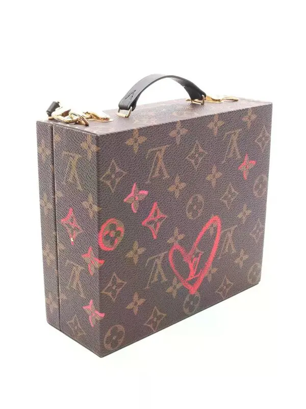 LOUIS VUITTON 2000-2026 Monogram Falling In Love Mobile Box Satchel