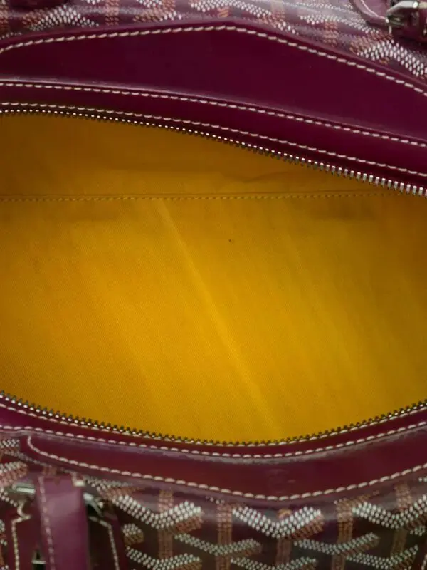 Goyard 2015 Goyardine Boeing 30 Boston Bag