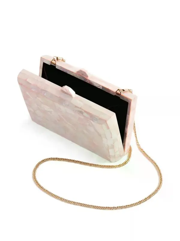 FREYA ROSE Aphrodite Clutch Bag In Mother Of Pearl