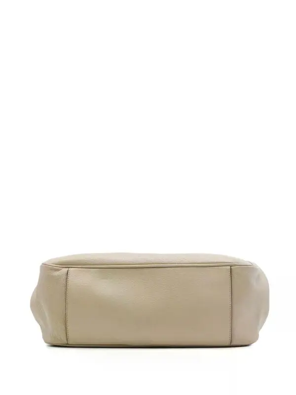 Prada 2000-2013 Goatskin Madras Cerniera Frame Handbag