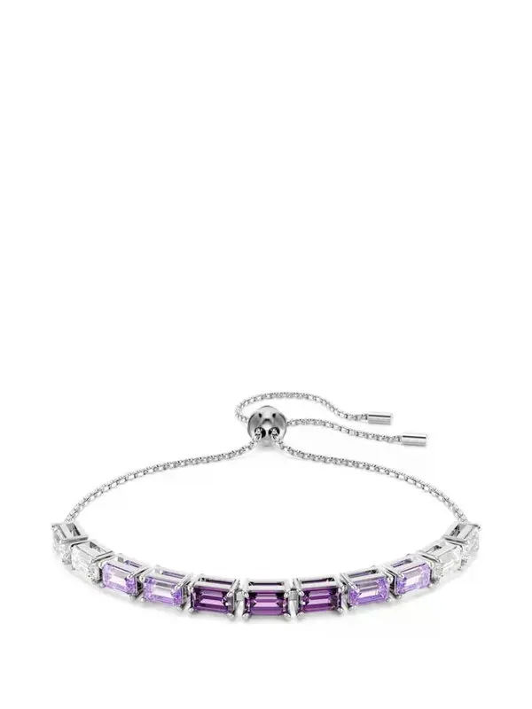 SWAROVSKI Matrix Crystal Bracelet - Silver