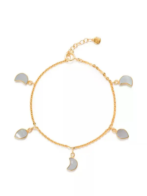 FREYA ROSE Moon-charm Bracelet