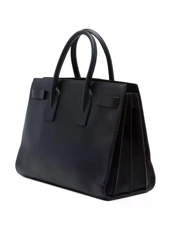 Saint Laurent 2014 Medium Leather Sac De Jour Satchel