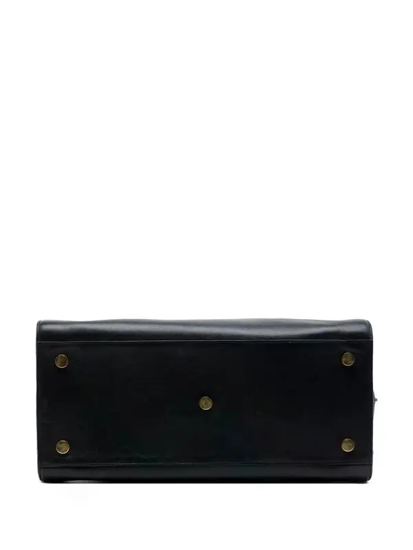 Saint Laurent 2014 Medium Leather Sac De Jour Satchel